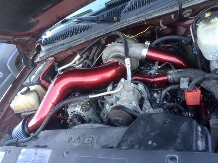 2001-2004 LB7 Duramax S400 Single Turbo Install Kit