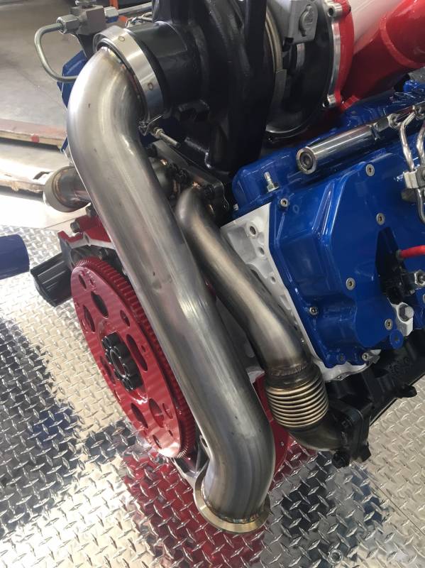 LML Duramax 3" Stainless Down Pipe