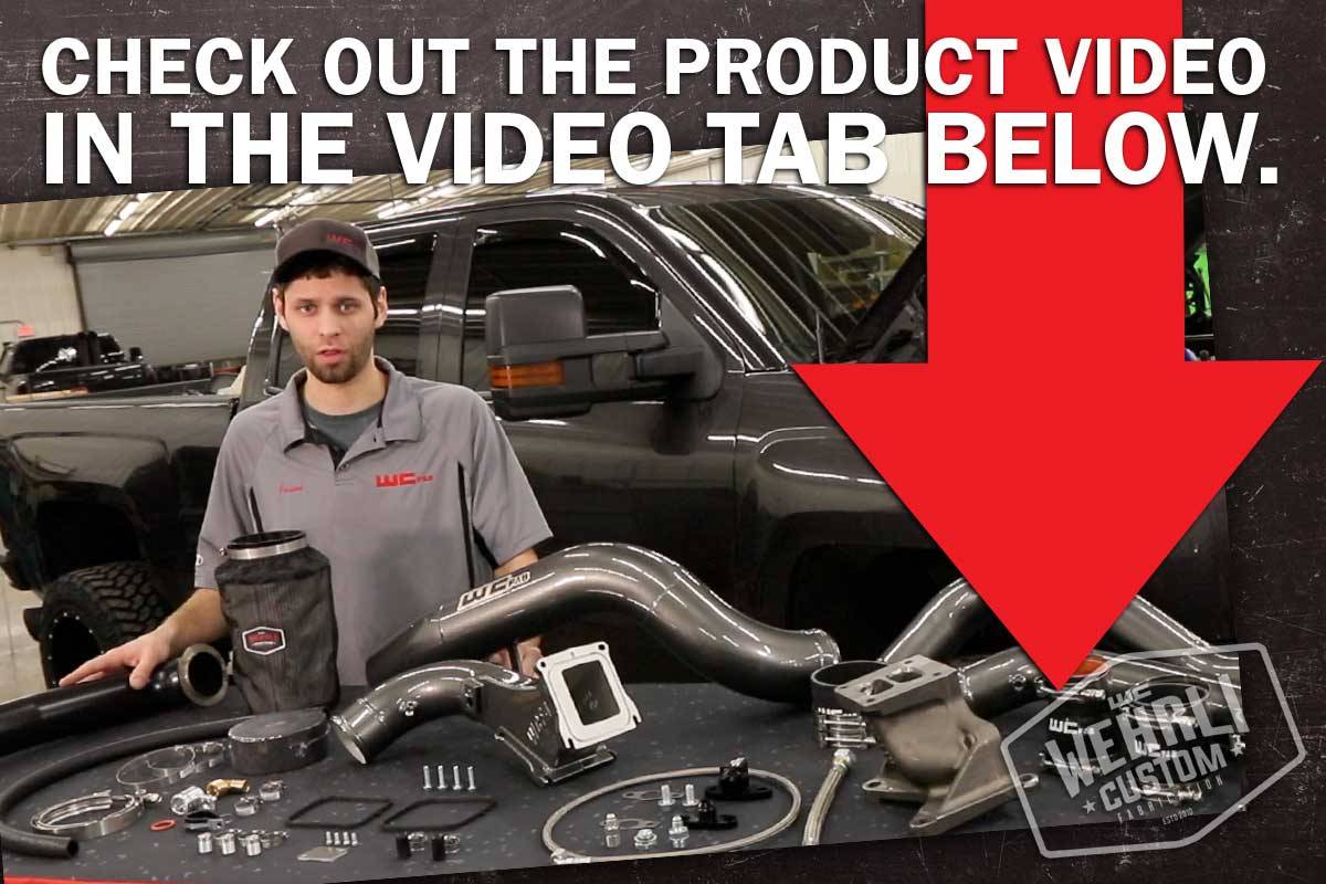 2001-2004 LB7 Duramax S300 Single Turbo Install Kit