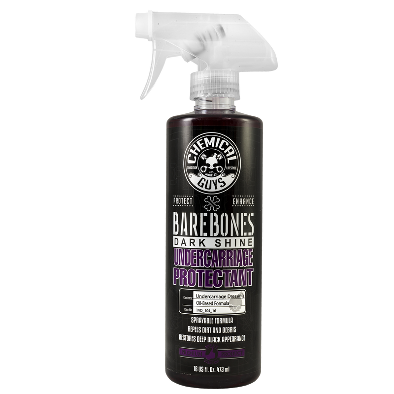 Chemical Guys Bare Bones Undercarriage Spray 16 Fl Oz Chemical Guys Bare Bones Undercarriage Spray 16 Fl Oz